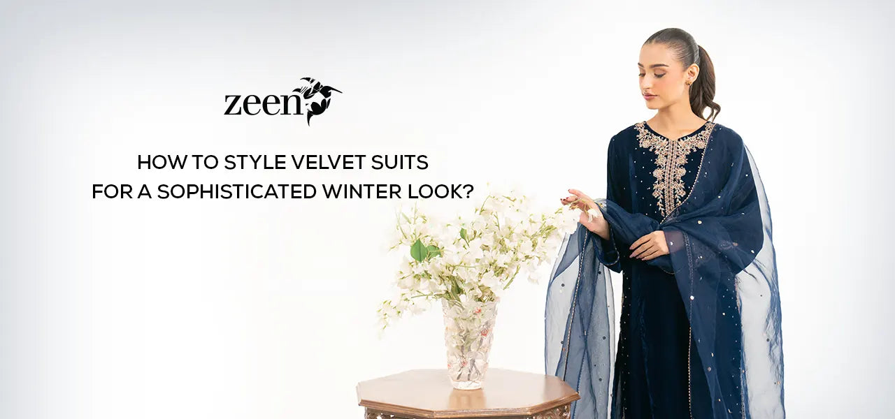 Winter Velvet Suit Styling Guide for Women