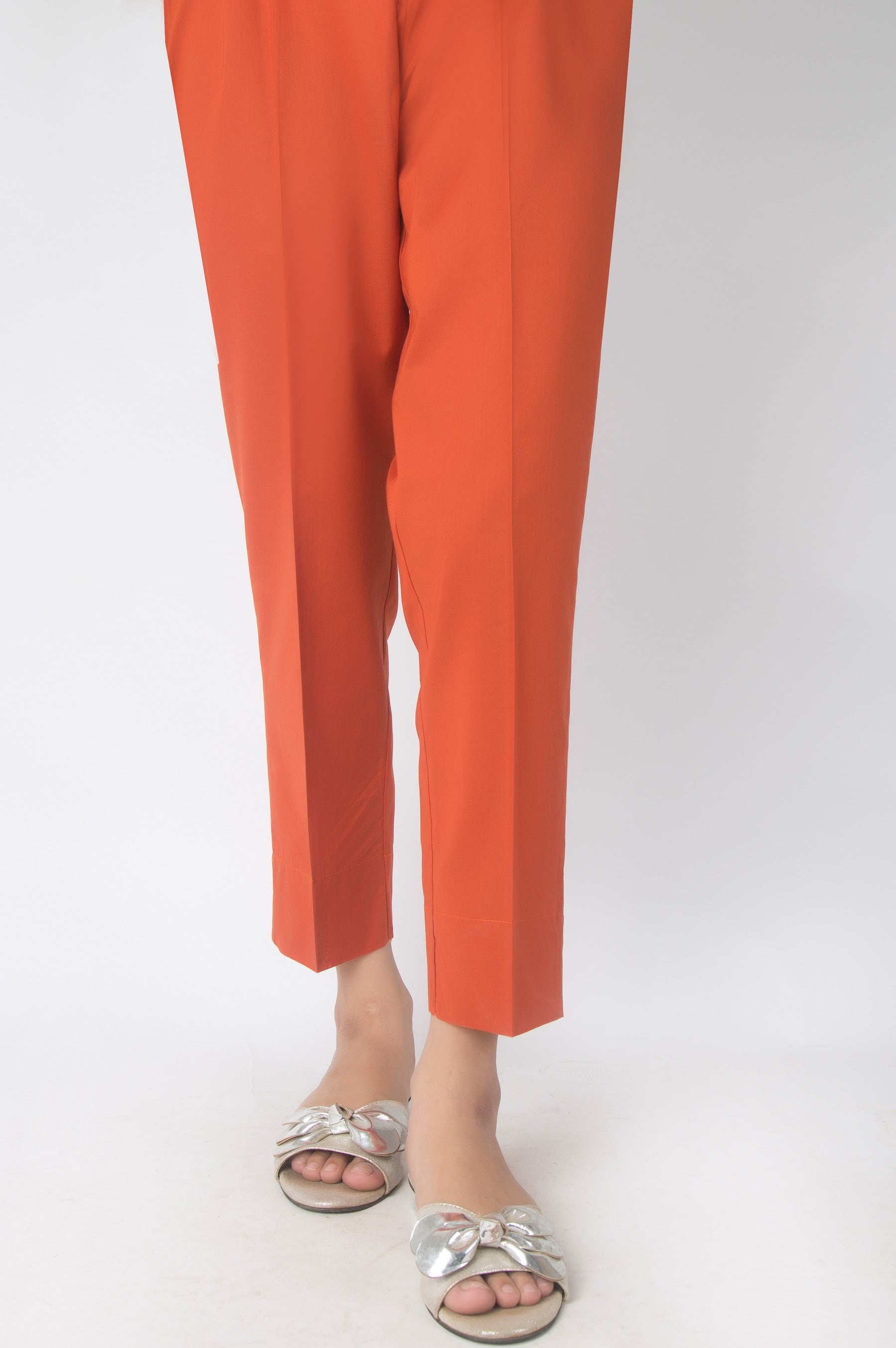 Basic Cambric Pants - Rust – Zeenwoman
